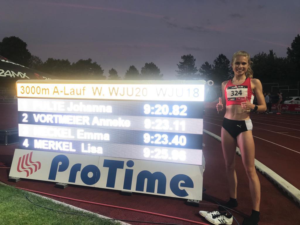 Lisa Merkel pulverisiert Kreisrekord und knackt EM-Norm - LG Region ...